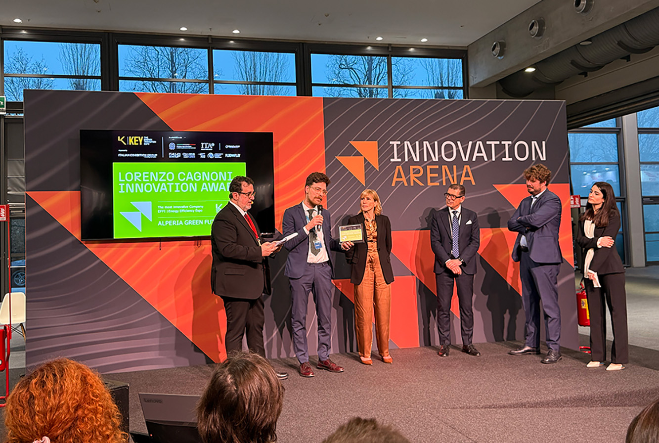 Alperia erhält den Innovationspreis „Lorenzo Cagnoni 2026“